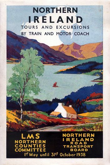 Vintage LMS Northern Ireland Railway Poster Print A3/A4 – Vintage ...