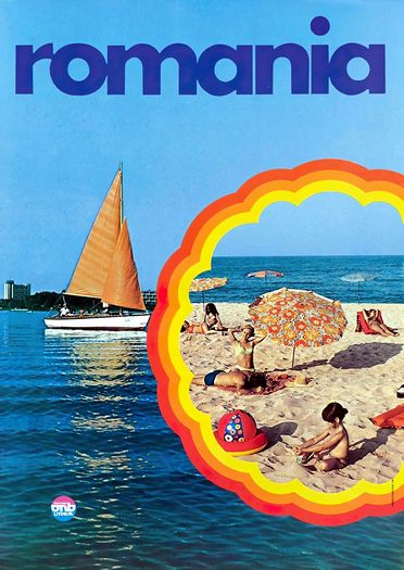 Vintage Romania Beach Holidays Tourism Poster Print A3/A4 – Vintage ...