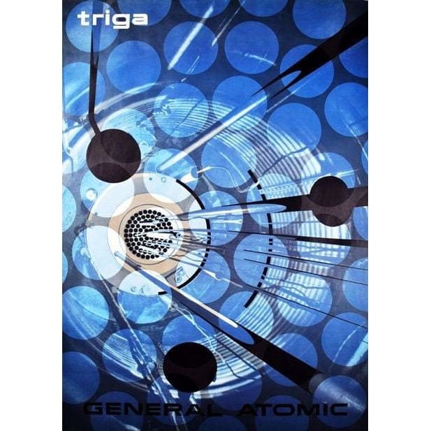 Mid Century Eames Era 1950’s General Dynamics Atoms For – Vintage ...