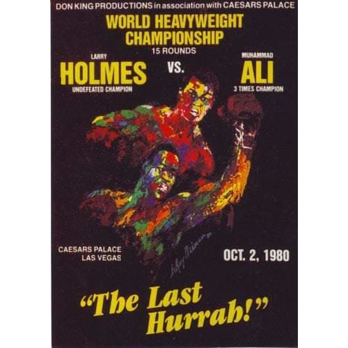 Muhammad Ali Larry Holmes Boxing Poster A3/A2/A1 Print – Vintage Poster ...