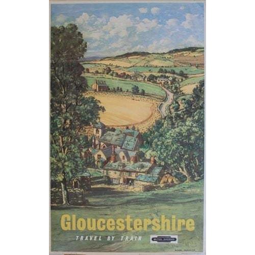 Vintage British Rail Gloucestershire Railway Poster A3 Print – Vintage ...